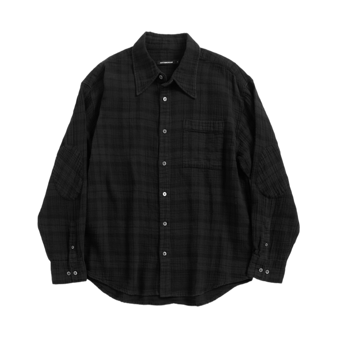 해칭룸 아카이브 셔츠 V2 다이드 블랙 워치 | Hatchingroom | KREAM