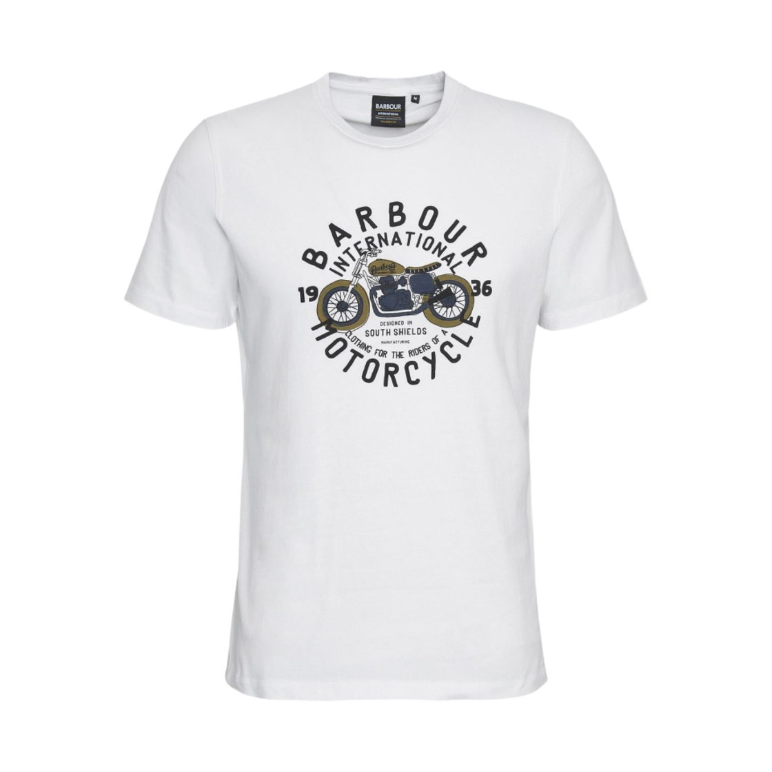 바버 스피릿 그래픽 티셔츠 위스퍼 화이트 | Barbour | KREAM