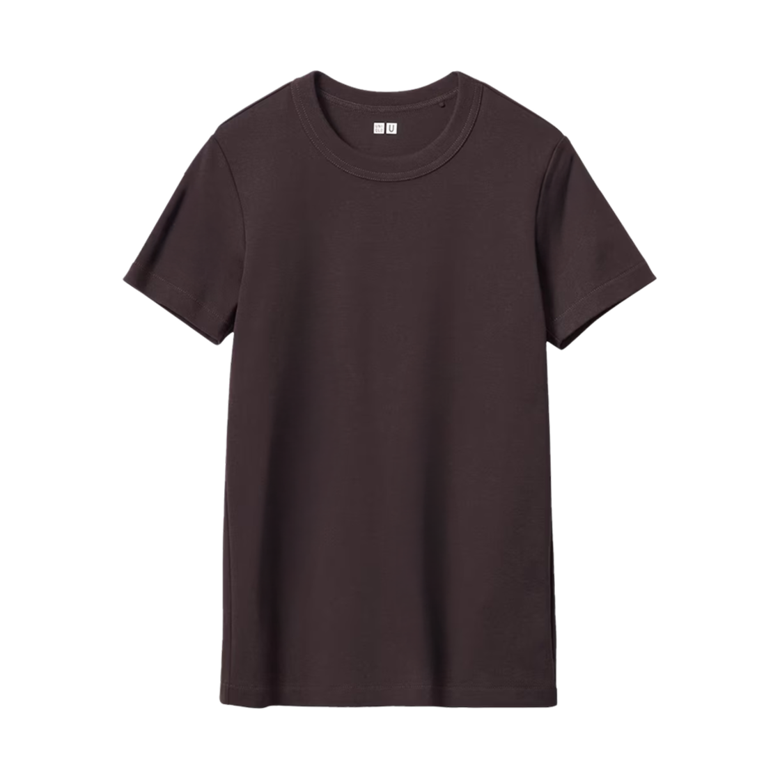 (W) 유니클로 U 크루넥 티셔츠 다크 브라운 - KR | Uniqlo | KREAM
