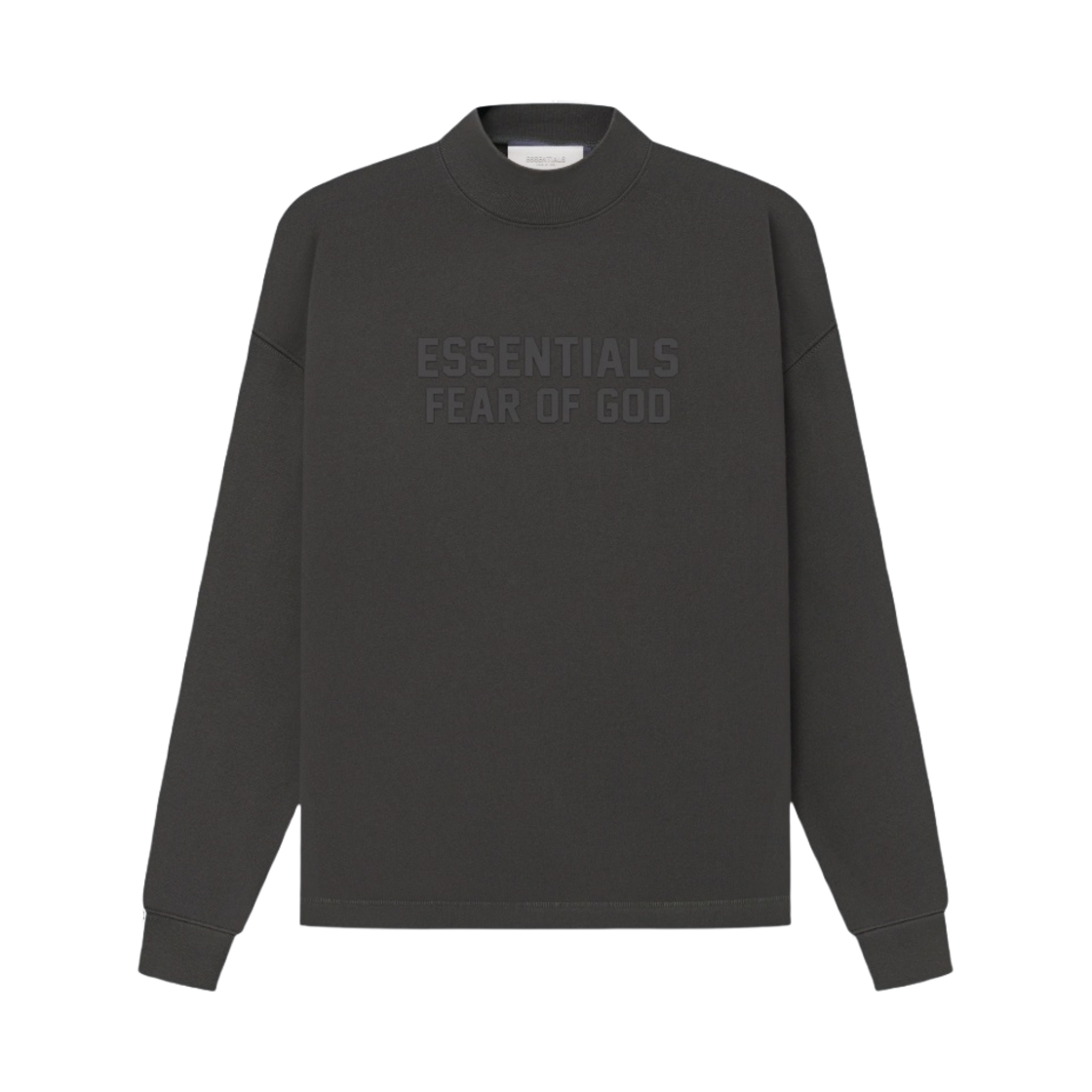 에센셜 릴렉스드 크루넥 오프 블랙 - 23SS | Essentials | KREAM