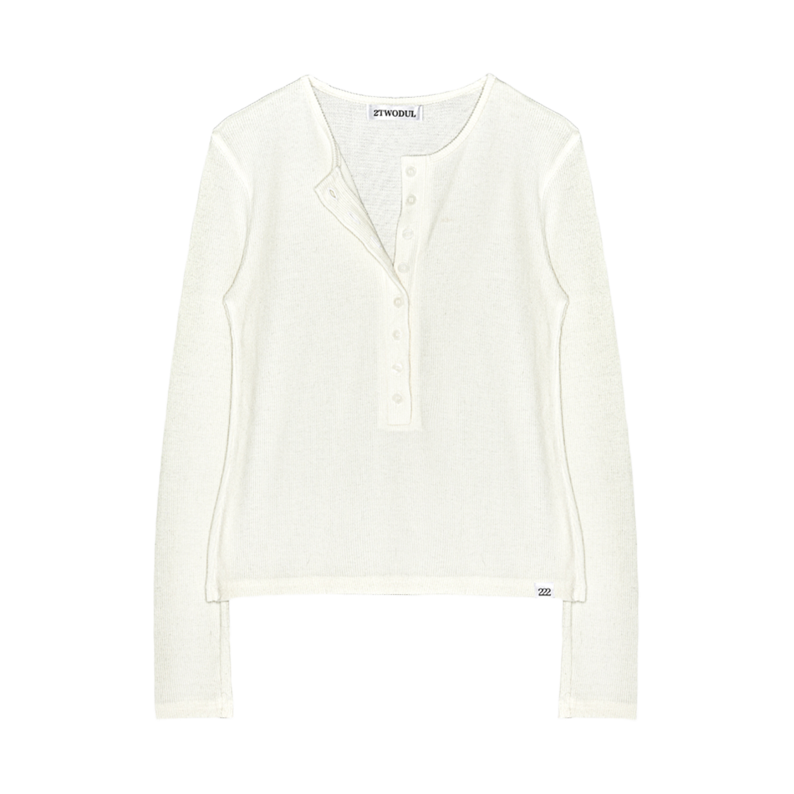 이투둘 탑 016 화이트 | 222 | KREAM