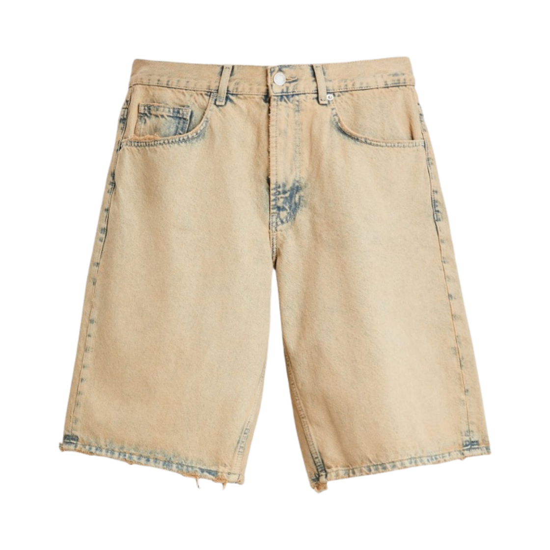 자라 데님 쇼츠 베이지 | Zara | KREAM