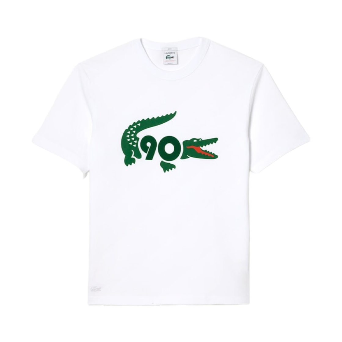 라코스테 90주년 기념 티셔츠 화이트 | Lacoste | KREAM