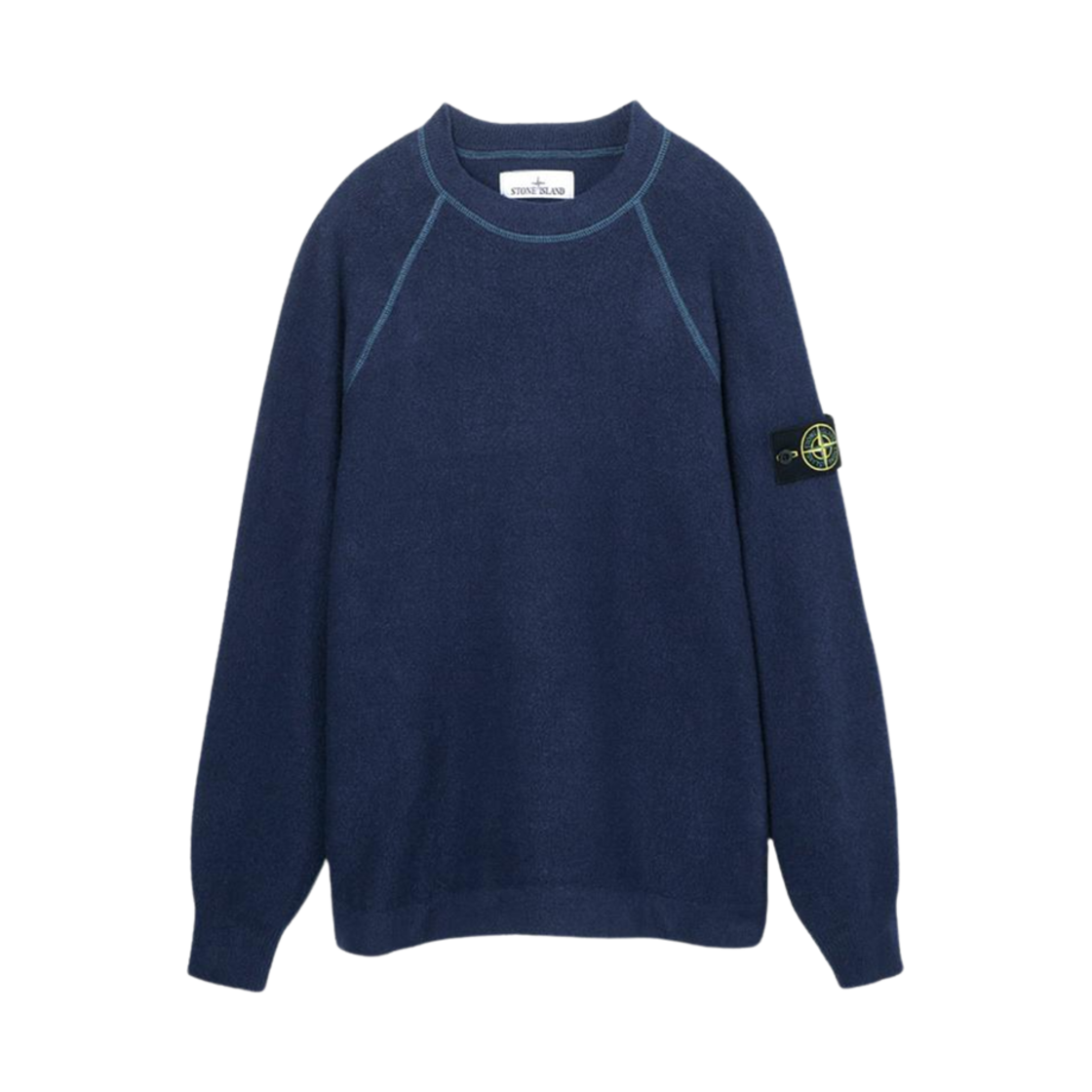 스톤 아일랜드 534D2 크루넥 니트 네이비 블루 - 23SS | Stone Island | KREAM