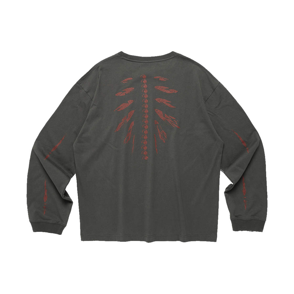 본바트 리브스 본 롱 슬리브 차콜 | Vonvat | KREAM