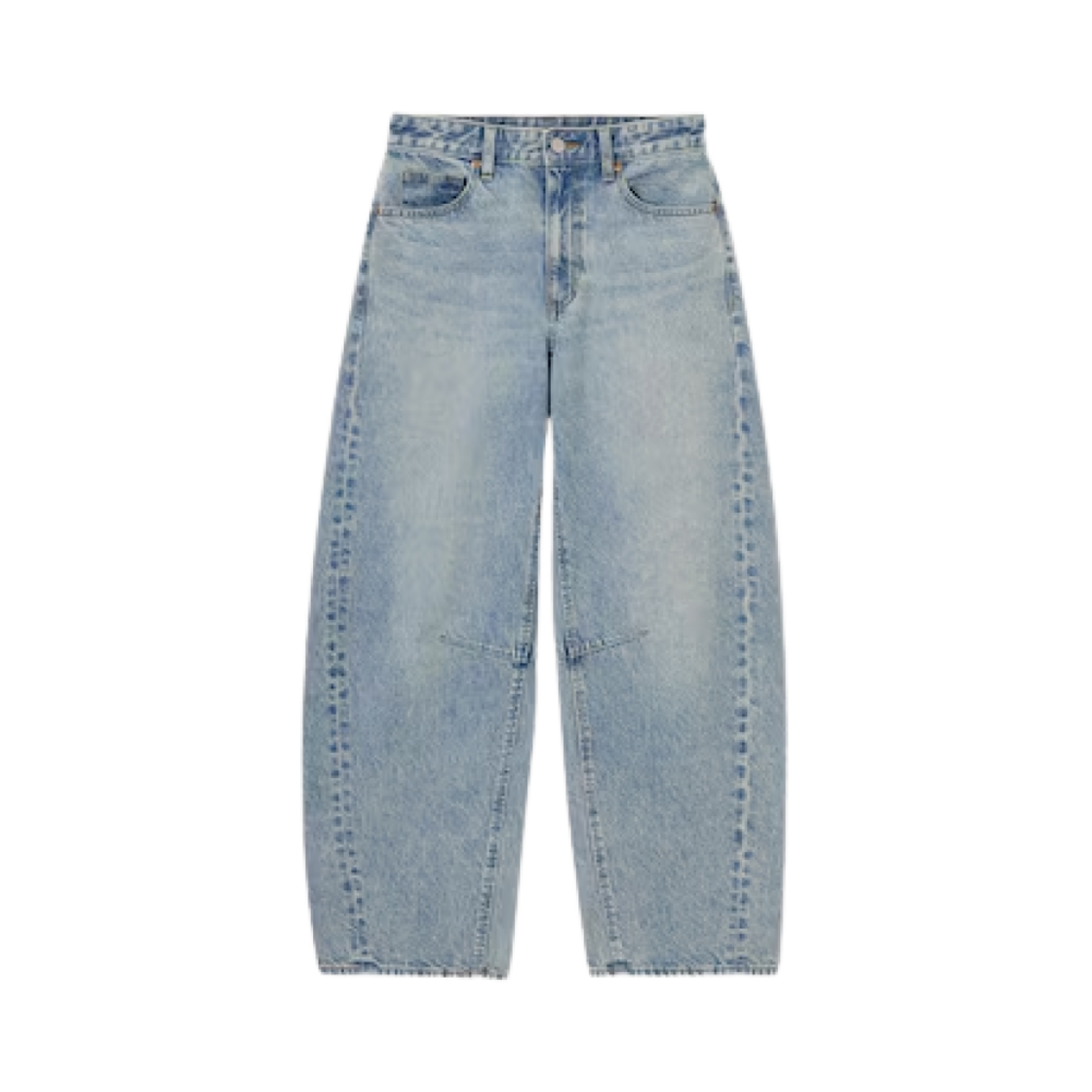 (W) GU 배럴 레그 진 다크 그레이 - JP | GU | KREAM