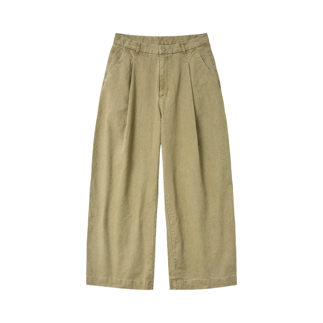 해칭룸 딥 플리츠 트라우저 베이지 | Hatchingroom | KREAM