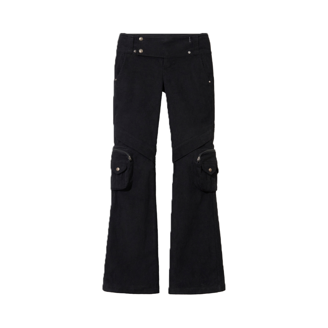 본네 우먼 코듀로이 포켓 팬츠 블랙 | Bonnae | KREAM