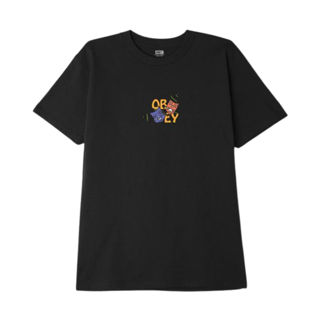 오베이 스마일 나우 티셔츠 블랙 | Obey | KREAM
