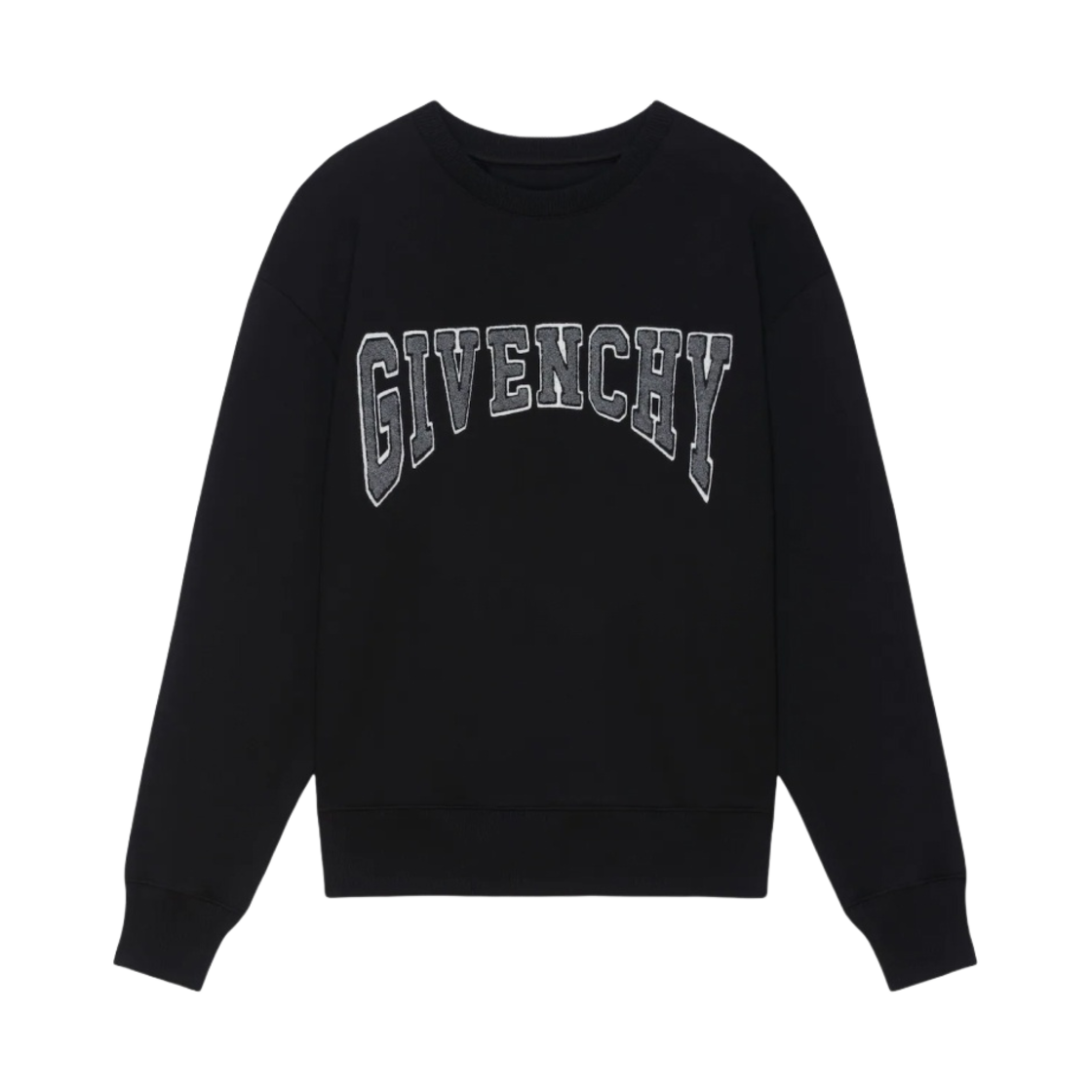 (W) 지방시 자수 펠파 스웨트셔츠 블랙 | Givenchy | KREAM