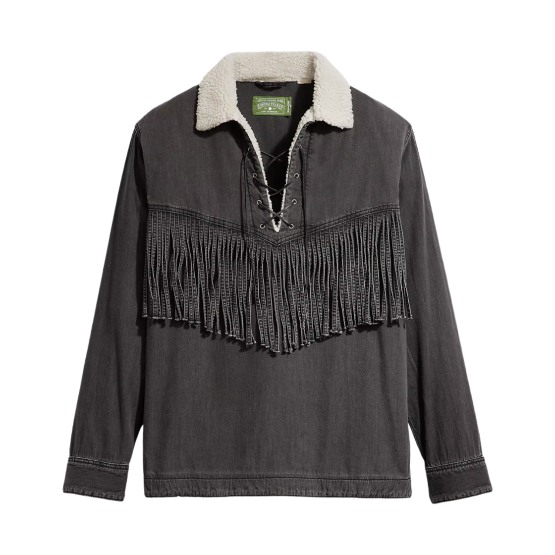 리바이스 x 데님 티어스 웨스턴 카우보이 셔츠 블랙 | Levi's | KREAM