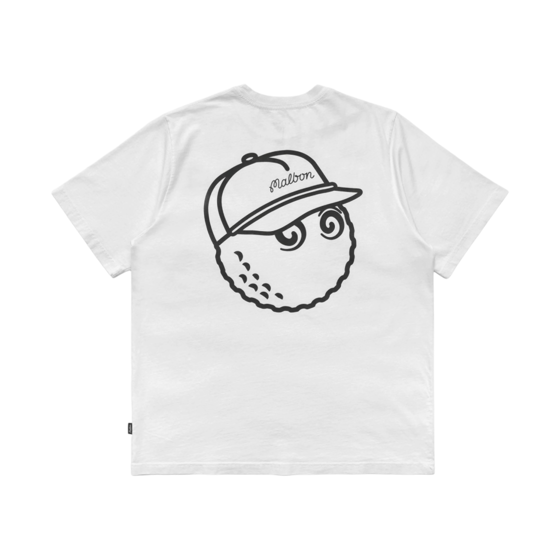 말본 골프 볼드윈 버킷 녹아웃 티셔츠 화이트 | Malbon Golf | KREAM