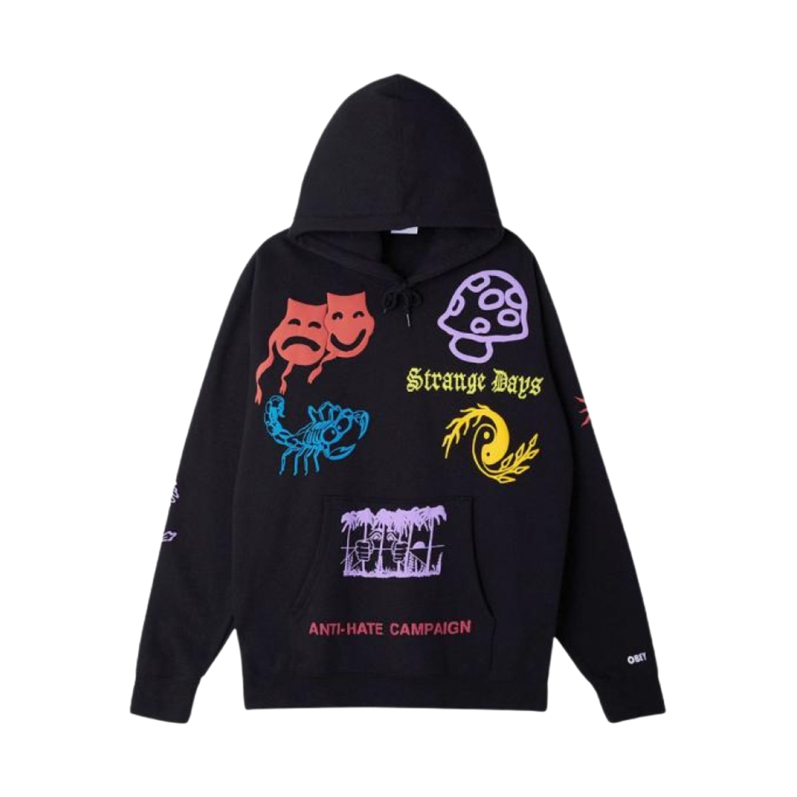 오베이 안티 후드 블랙 | Obey | KREAM