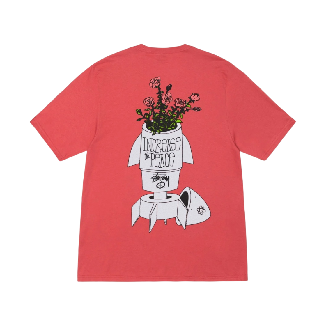 스투시 플라워 봄 티셔츠 화이트 | Stussy | KREAM