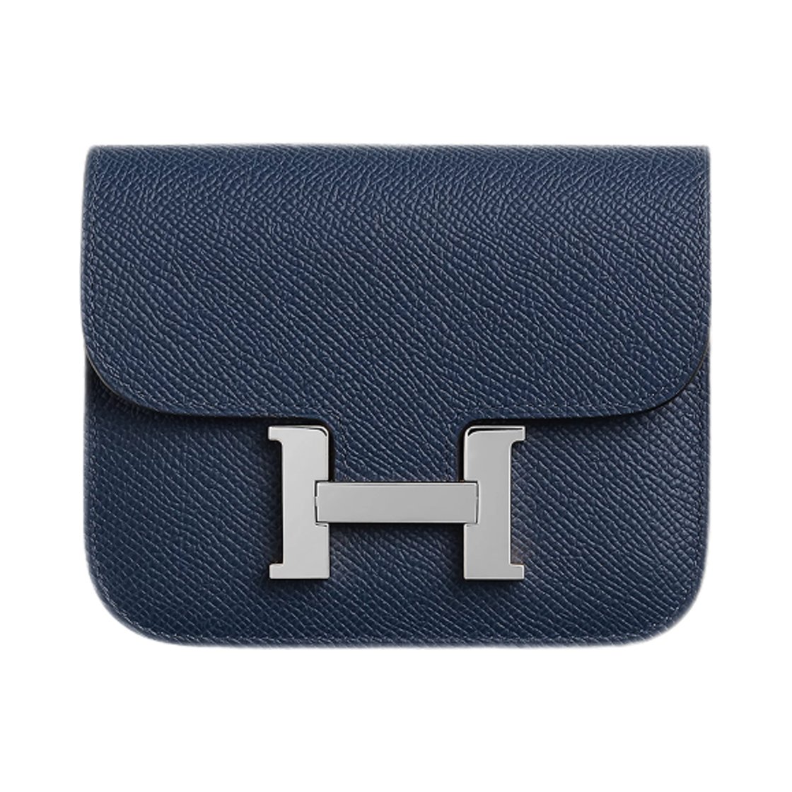 에르메스 콘스탄스 슬림 지갑 앱송 & 골드 하드웨어 누아 | Hermes | KREAM