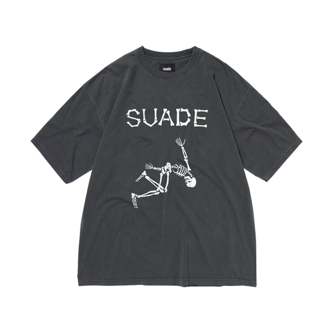 스웨이드 점핑 스컬 티 피그먼트 블랙 | Suade | KREAM