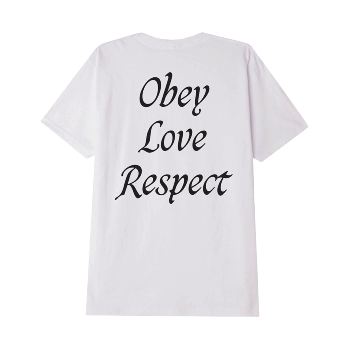 오베이 러브 리스펙트 클래식 티셔츠 화이트 | Obey | KREAM