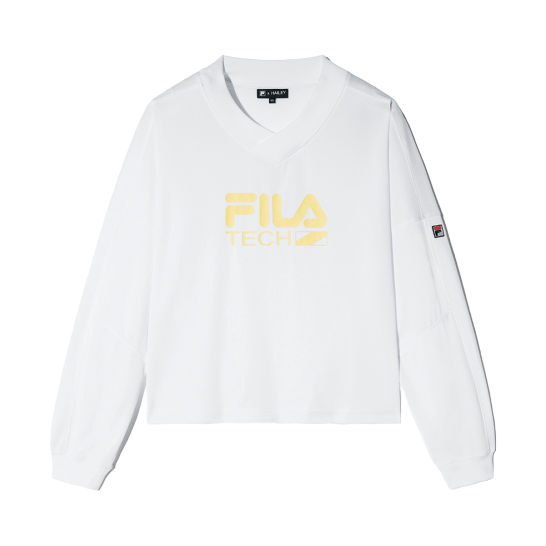 휠라 헤일리비버 스포츠 셔츠 화이트 | FILA | KREAM