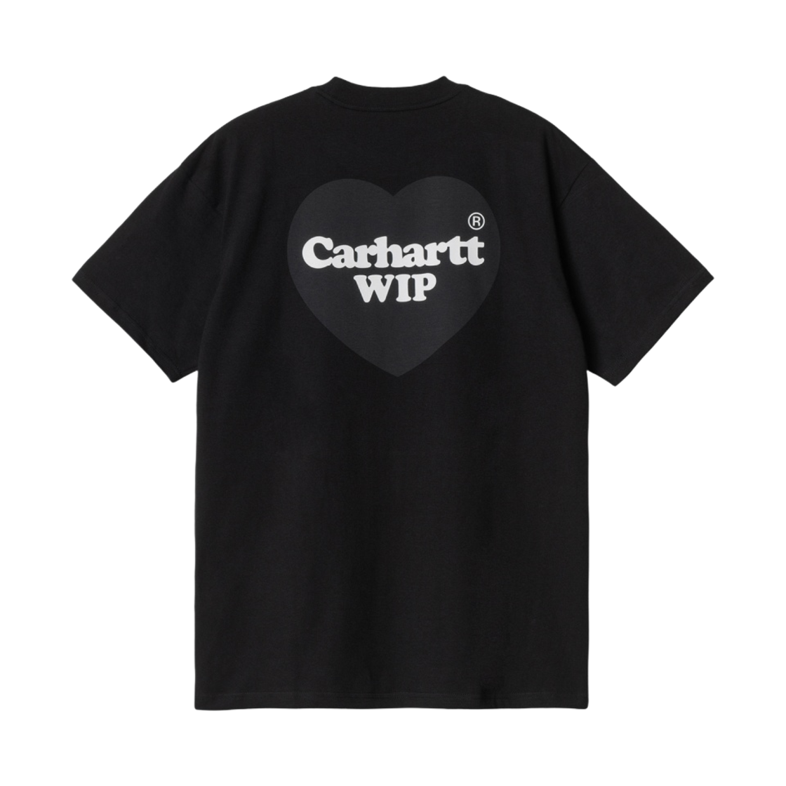 칼하트 WIP 숏슬리브 더블 하트 티셔츠 블랙 | Carhartt WIP | KREAM