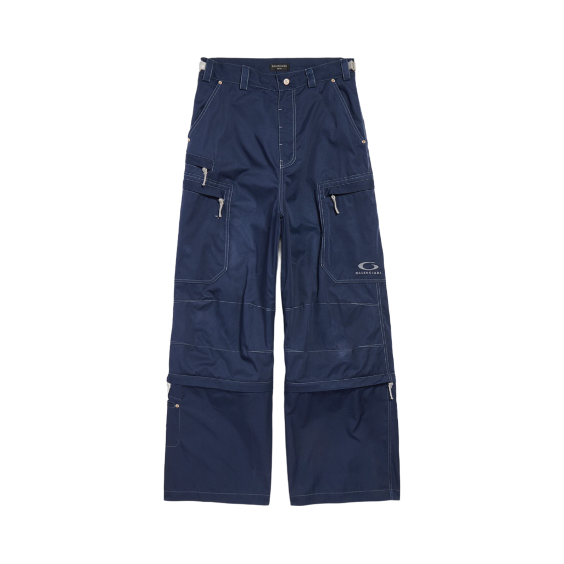 발렌시아가 유틸리티 워크 팬츠 네이비 | Balenciaga | KREAM
