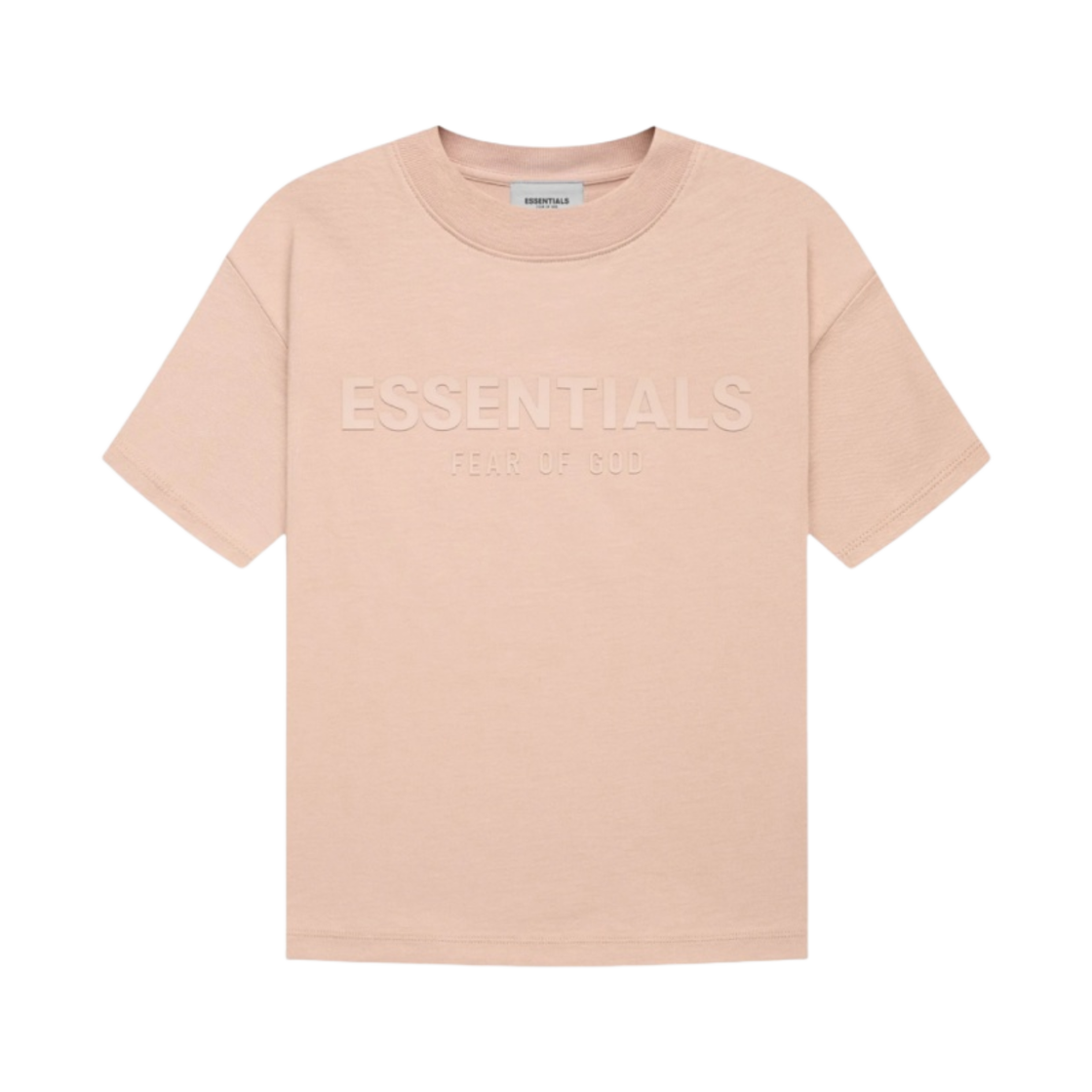 (키즈) 에센셜 티셔츠 매트 블러쉬 - 21FW | Essentials | KREAM