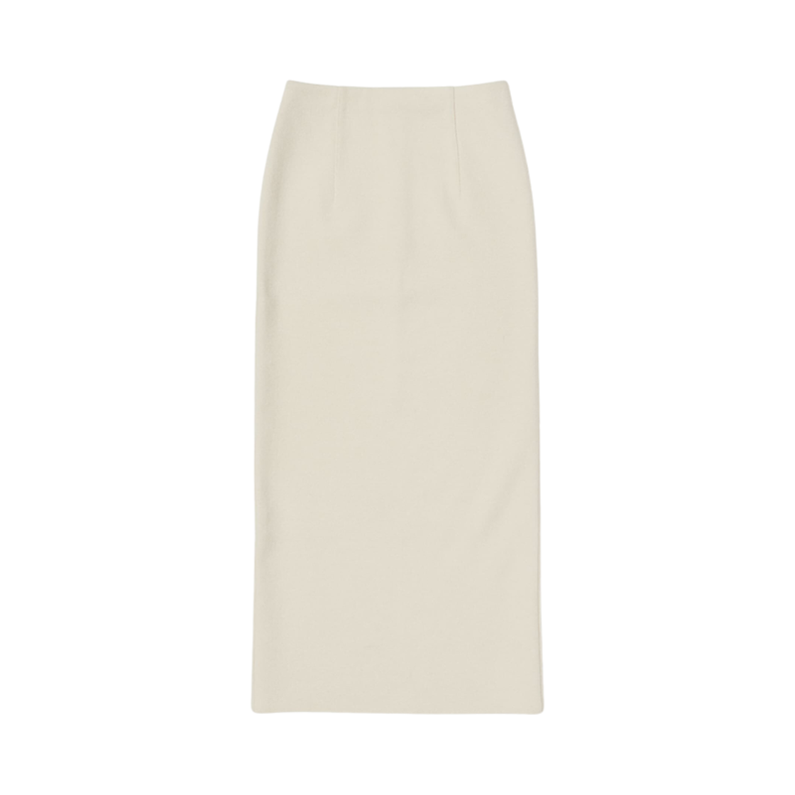 (W) 오라리 헤비 밀라노 립 니트 스커트 화이트 | Auralee | KREAM