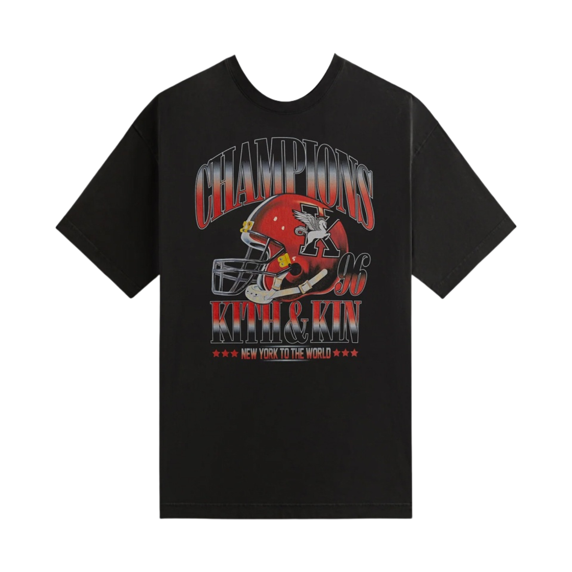 키스 킨 챔피언스 1996 빈티지 티셔츠 블랙 | Kith | KREAM