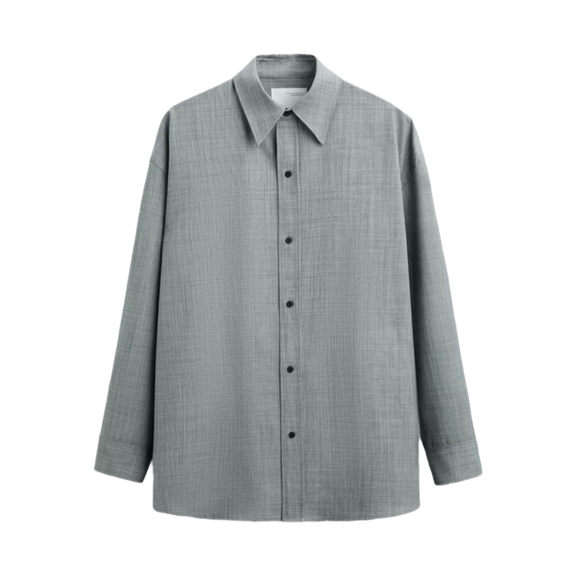 자라 x 스튜디오 니콜슨 오버사이즈 텍스처드 셔츠 그레이 | Zara | KREAM