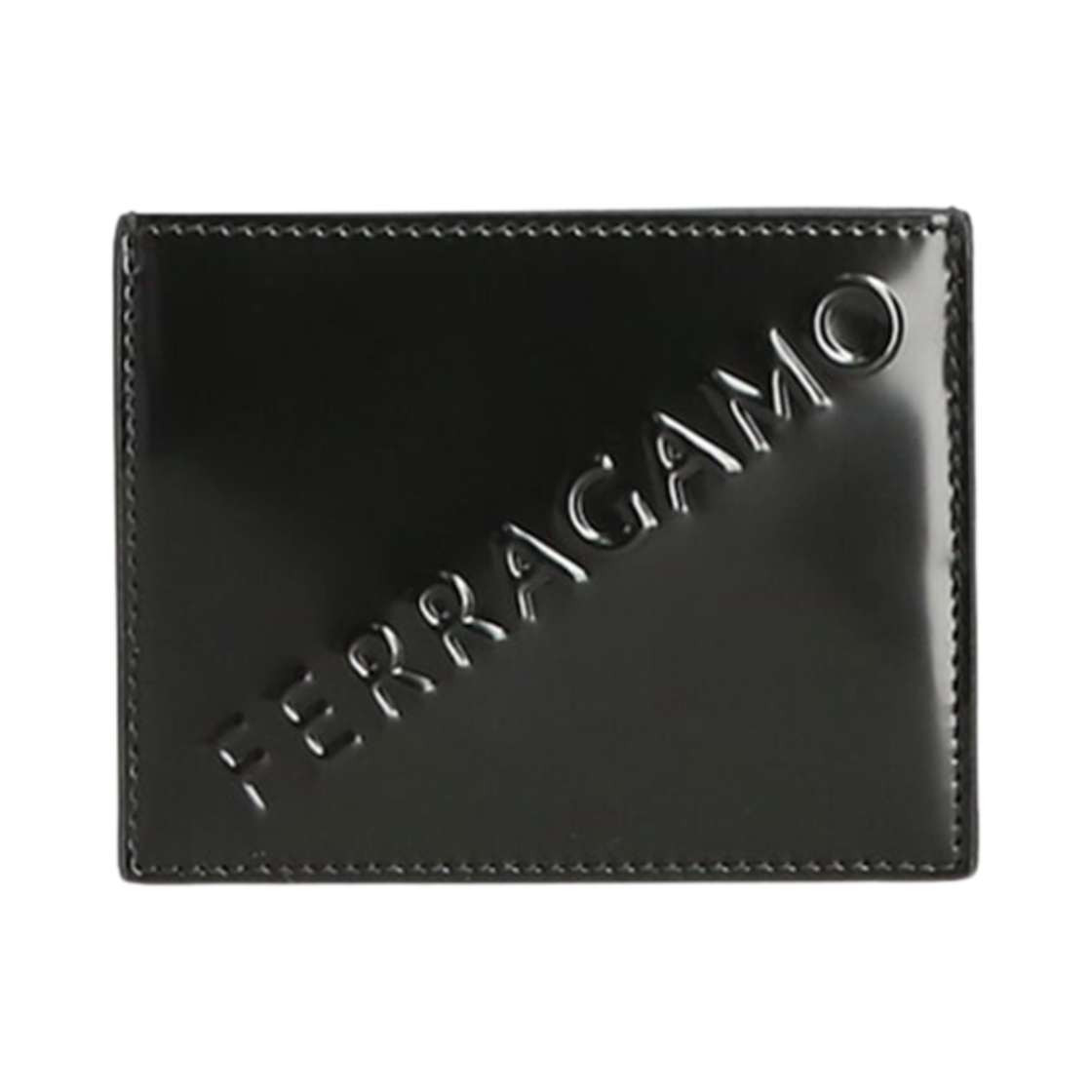 페라가모 간치니 로고 레더 월렛 블랙 | Ferragamo | KREAM
