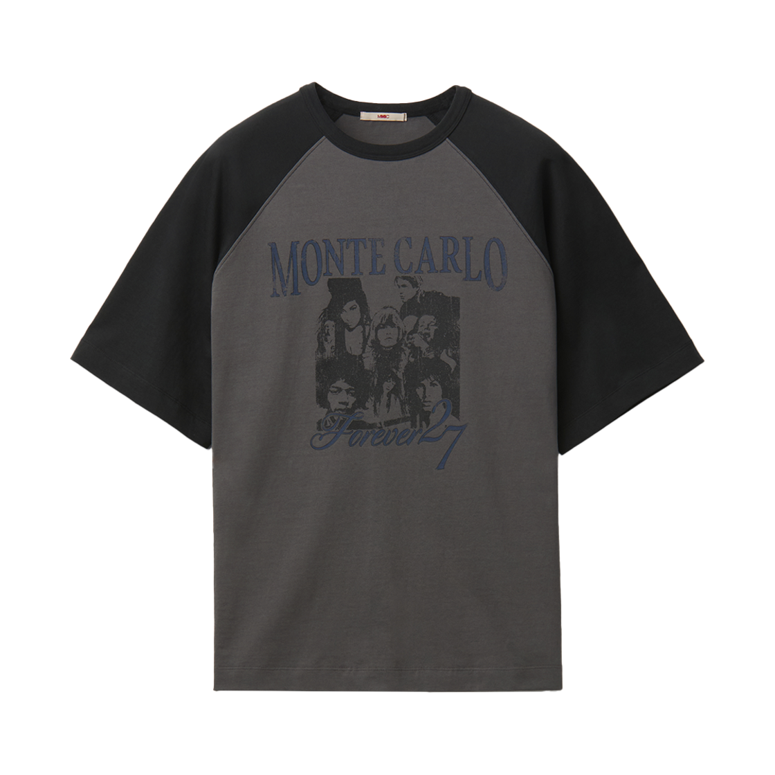 엠엠아이씨 포에버27 하프 티셔츠 블랙 | MMIC | KREAM