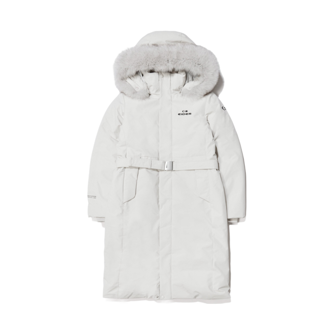 (W) 아이더 라헨느 캐시미어 롱 다운 자켓 오트밀 그레이 | Eider | KREAM