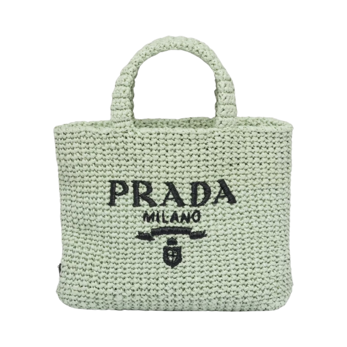 프라다 스몰 크로쉐 토트백 아쿠아 | Prada | KREAM