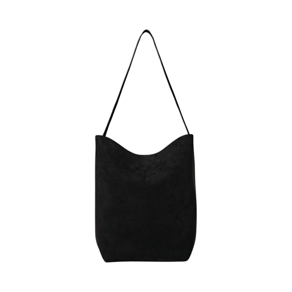 더 로우 미디움 N/S 파크 누벅 토트백 블랙 | The Row | KREAM