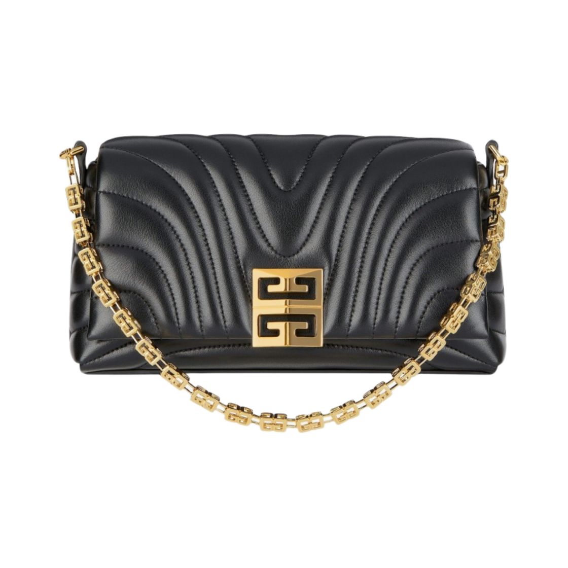 지방시 퀼티드 레더 스몰 4G 소프트 체인백 블랙 | Givenchy | KREAM
