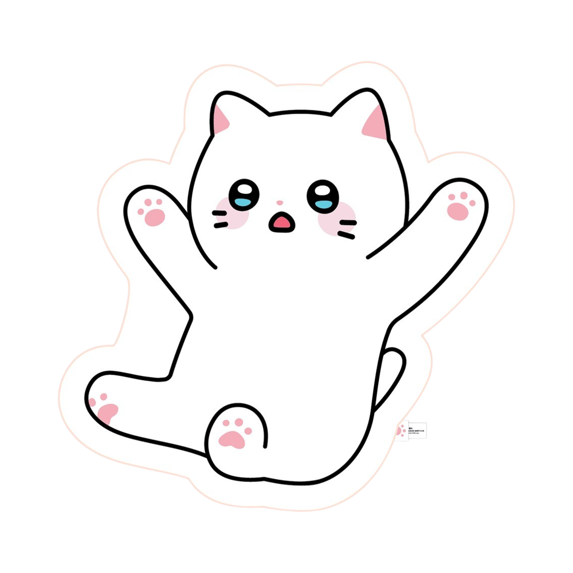 냐한남자 발라당 라인 쿠션 춘배 | Meow Man | KREAM