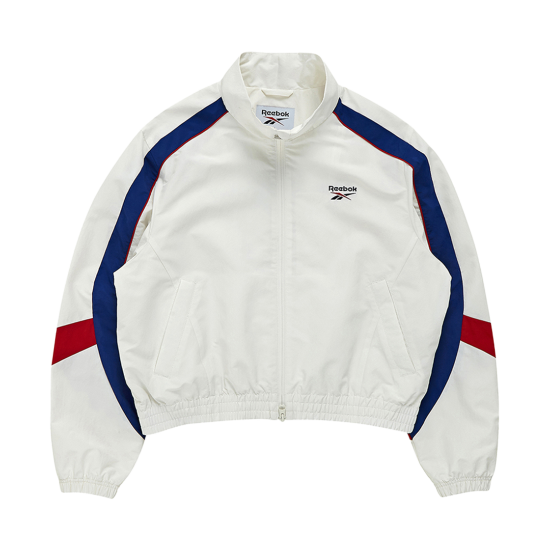 리복 레전드 웜업 크롭 윈드 브레이커 (W) 화이트 | Reebok | KREAM