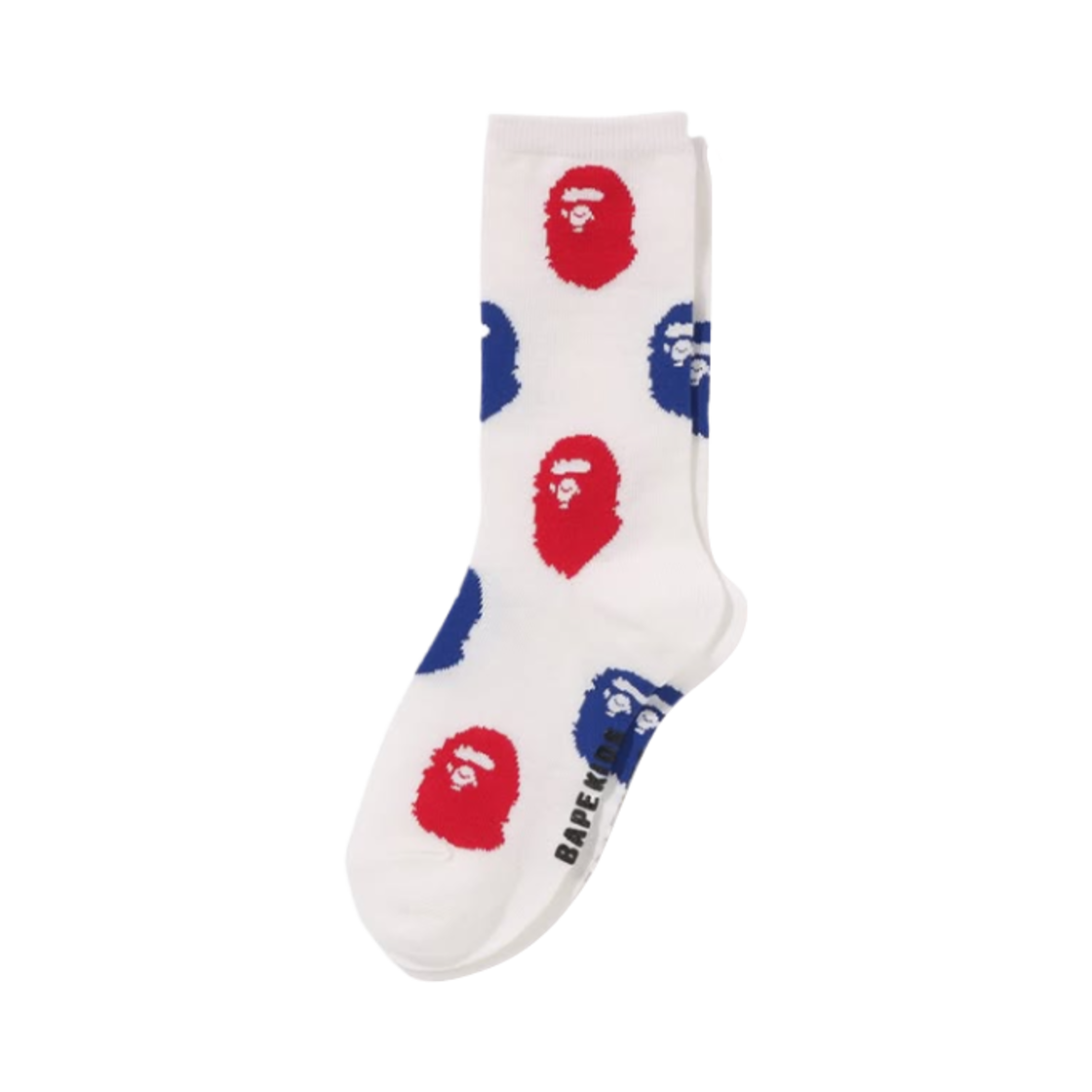 (키즈) 베이프 에이프 헤드 삭스 블루 | BAPE | KREAM