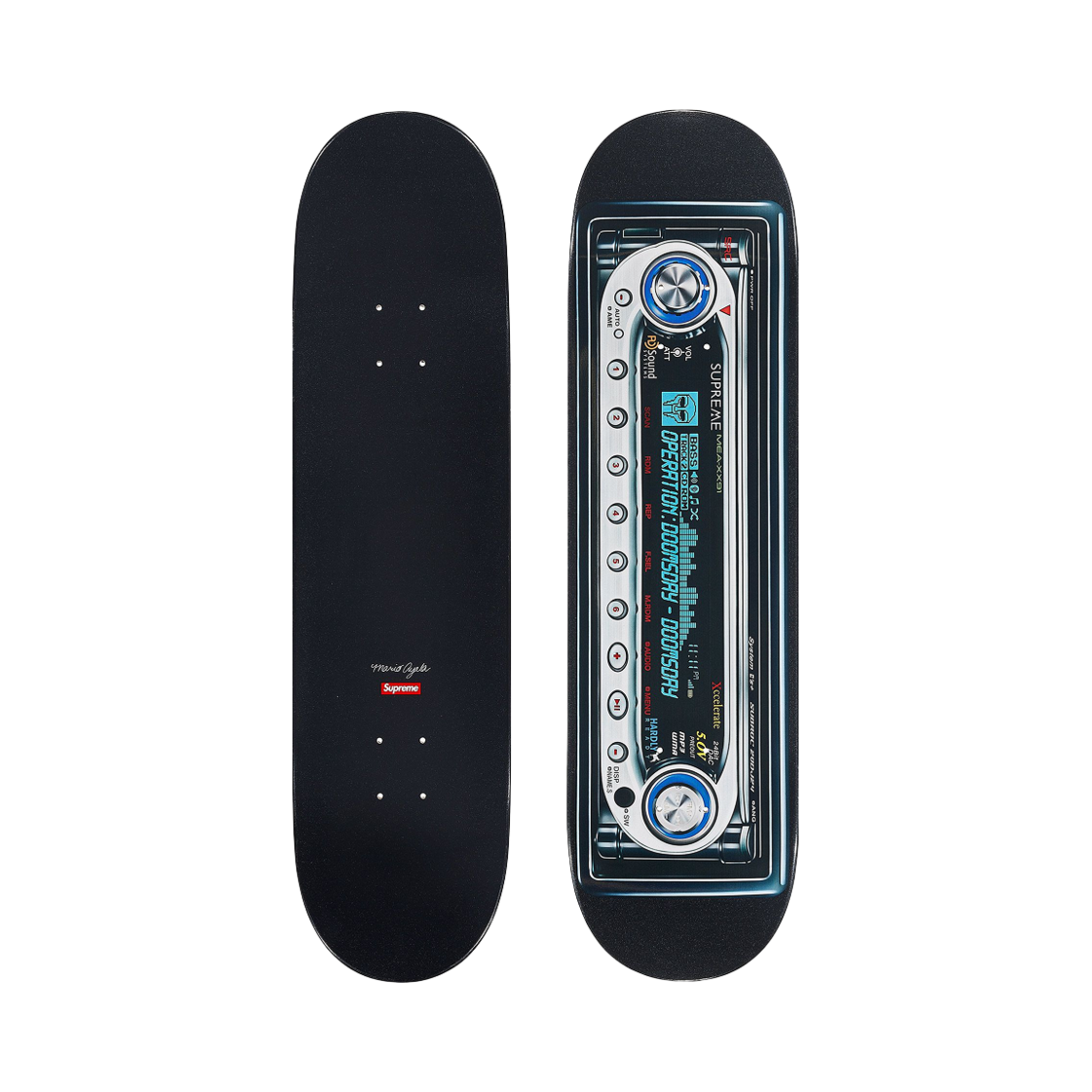 슈프림 리시버 스케이트보드 블랙 8.25" x 32" - 25SS | Supreme | KREAM