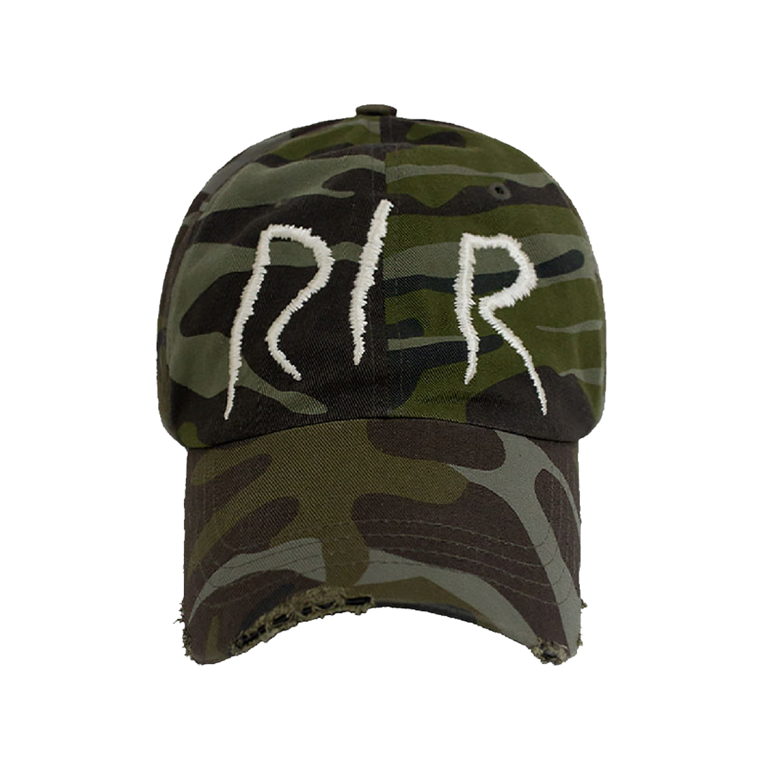 리파이너 RIR 디스트로이드 워시드 캡 카모 | REPINER | KREAM