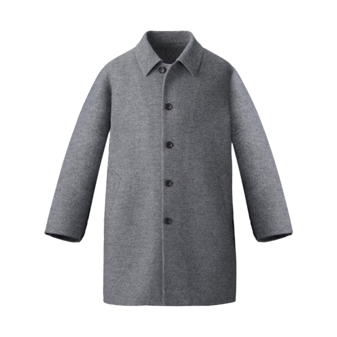 유니클로 C 더블 페이스 코트 블랙 - JP | Uniqlo | KREAM