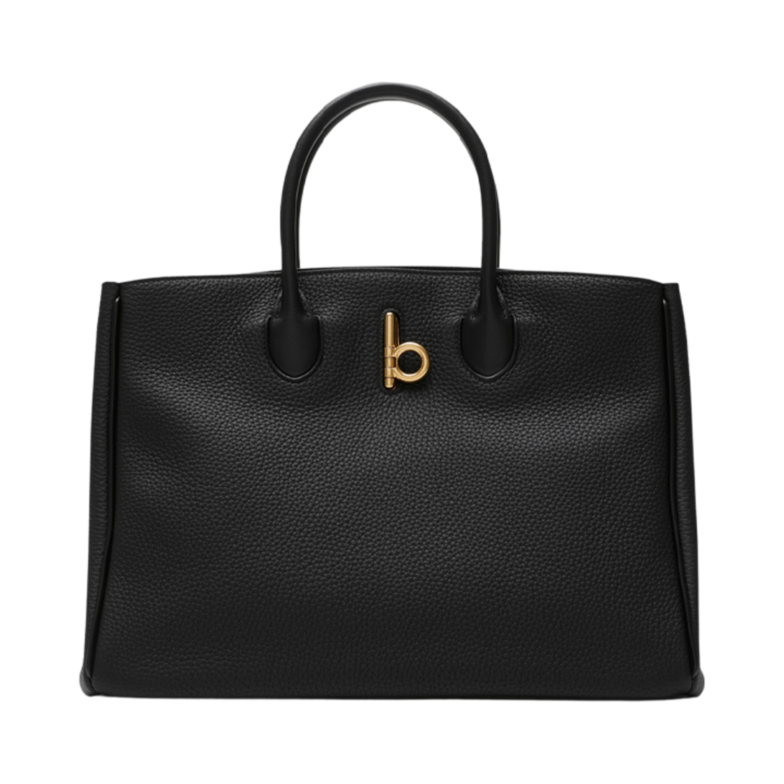 버버리 스몰 락킹 호스 토트백 블랙 | Burberry | KREAM