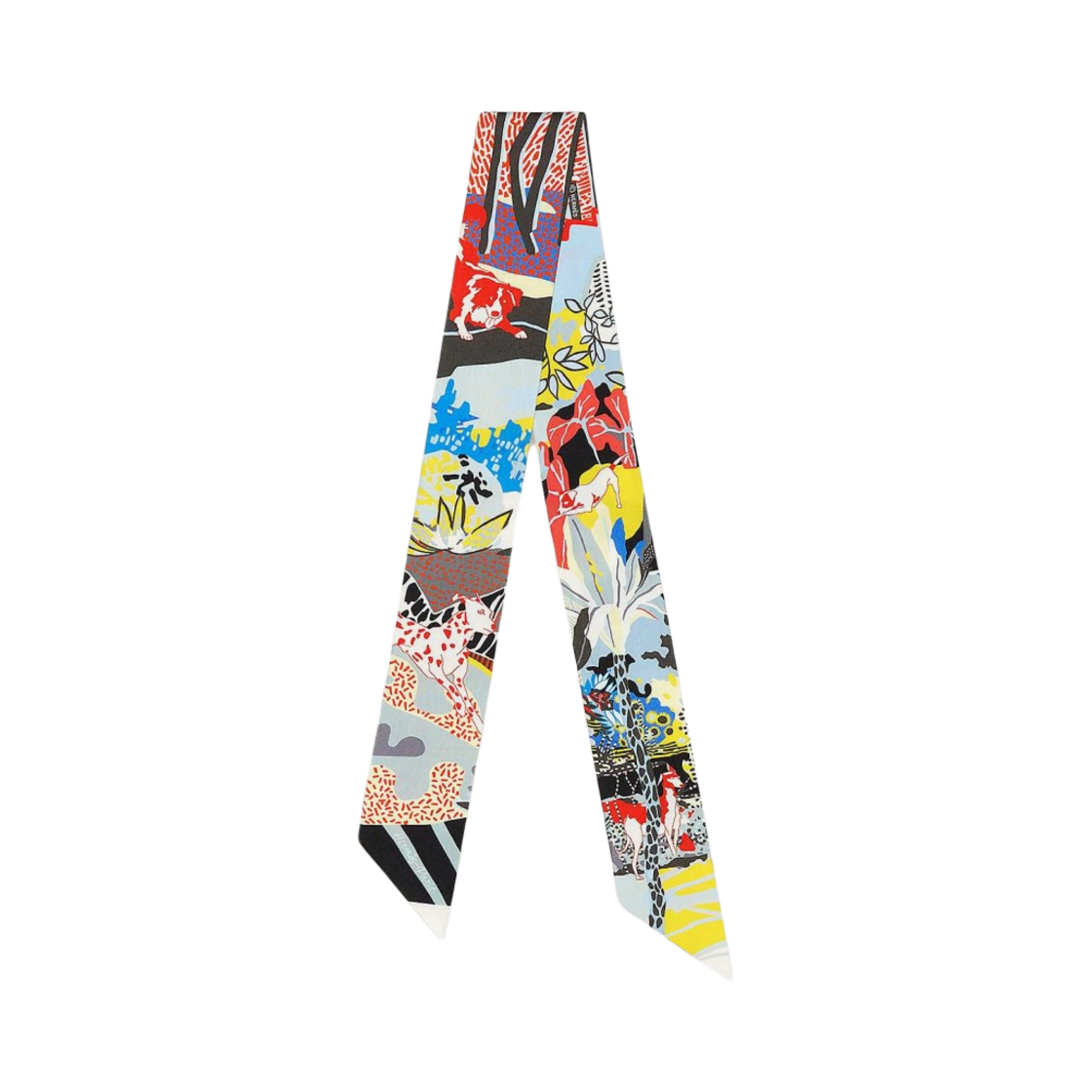 (W) 에르메스 엔 리버트 트윌리 로즈 블루 루즈 | Hermes | KREAM