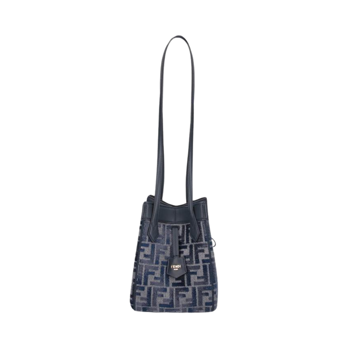 펜디 오리가미 FF 자카드 미니백 다크 블루 | Fendi | KREAM