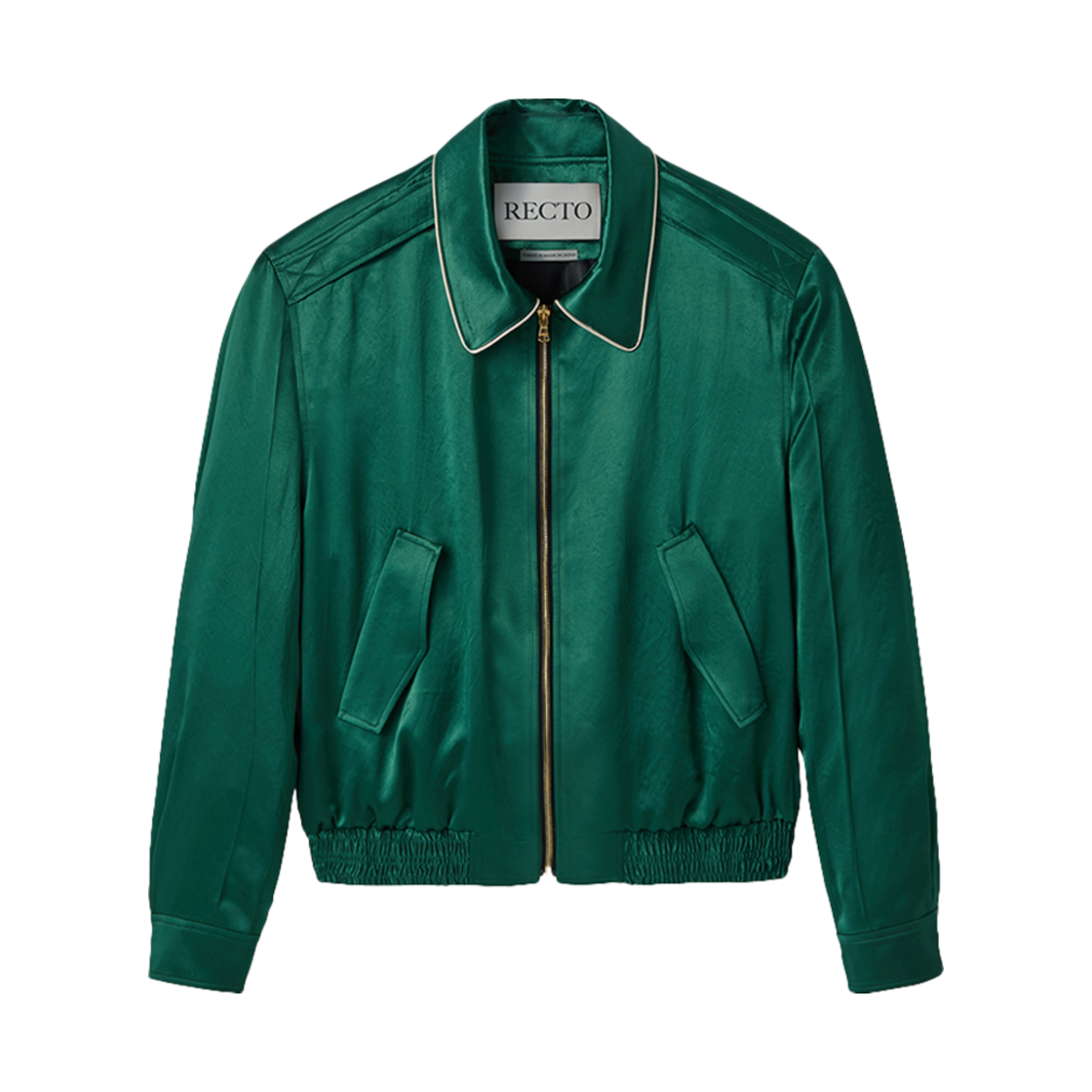 렉토 80S 플루이드 벤 점퍼 빈티지 그린 | Recto | KREAM