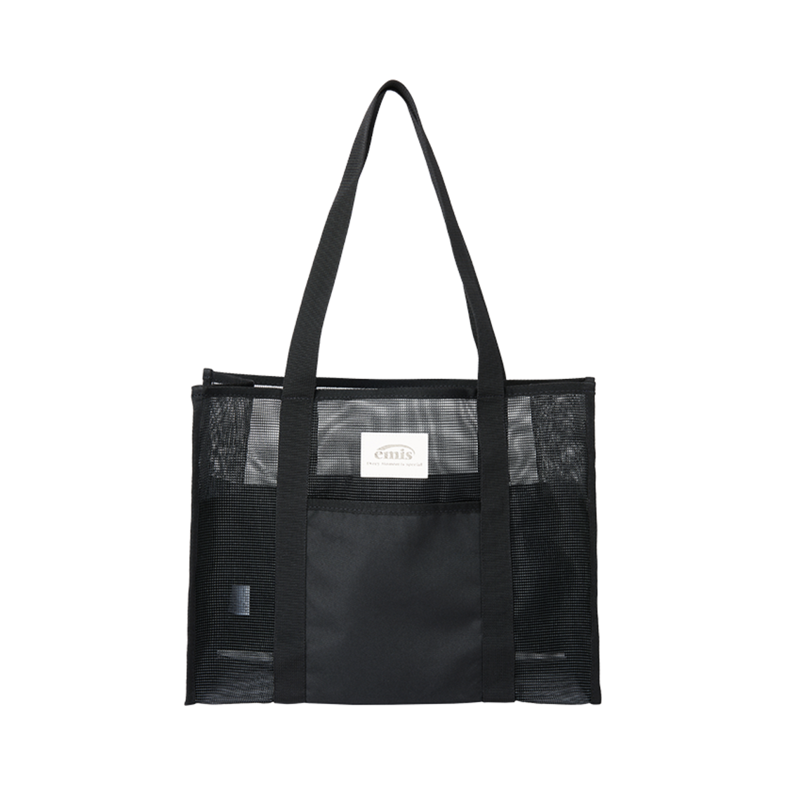 이미스 PVC 메쉬 비치 백 블랙 | Emis | KREAM