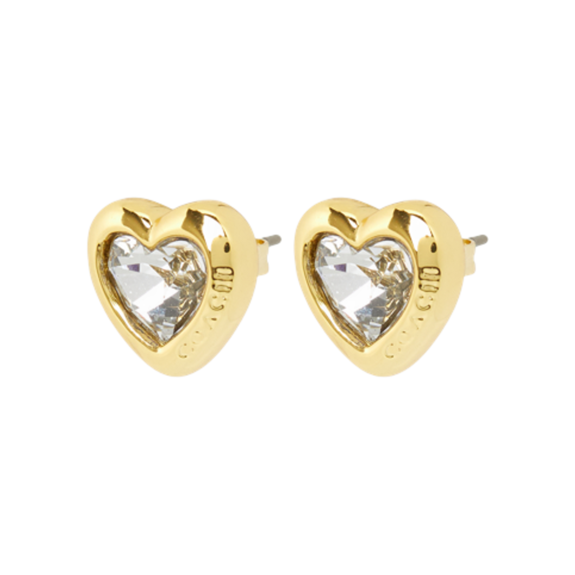 (W) 코치 하트 이어링 골드 | Coach | KREAM