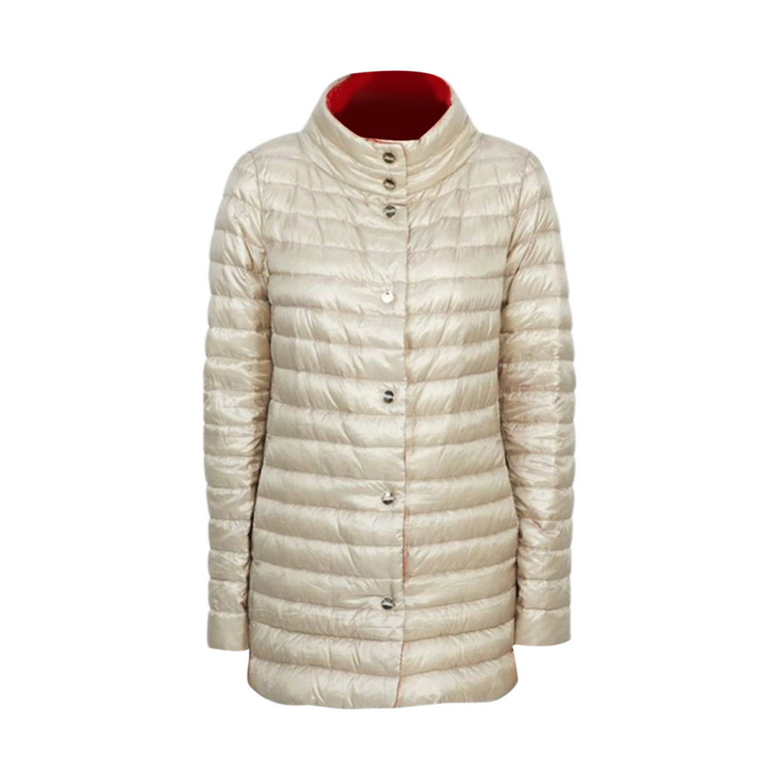 (W) 에르노 리버시블 A-쉐입 나일론 울트라라이트 샹티 | Herno | KREAM