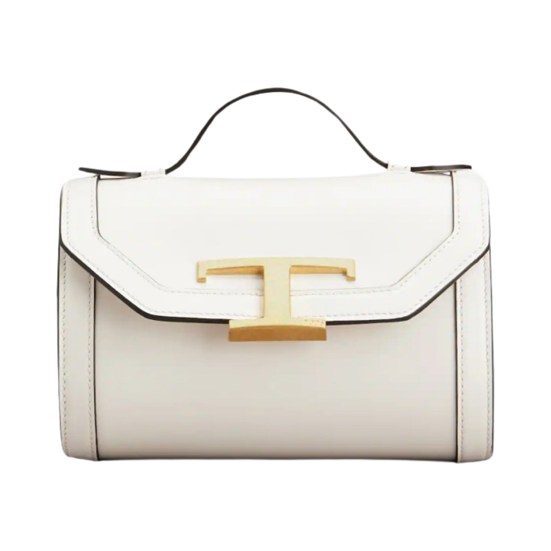 토즈 T 타임리스 레더 마이크로 크로스백 화이트 | Tod's | KREAM