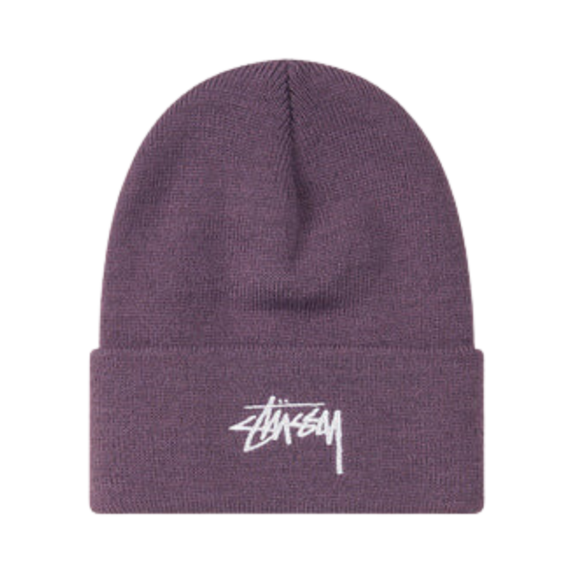 스투시 스탁 커프 비니 에그플랜트 | Stussy | KREAM