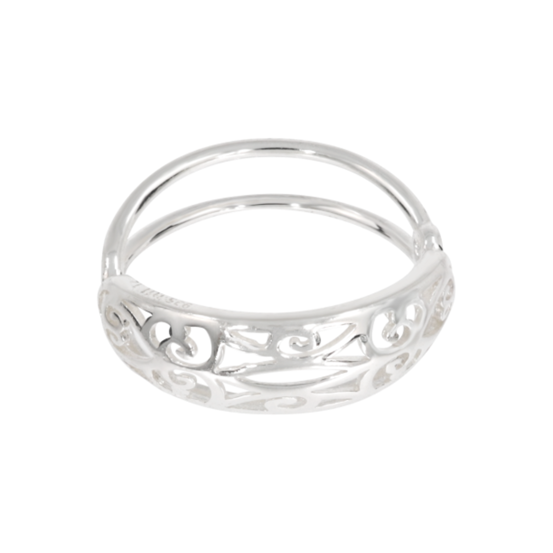 엔프프 실버925 듀얼 엠블럼 링 실버 | Nff | KREAM